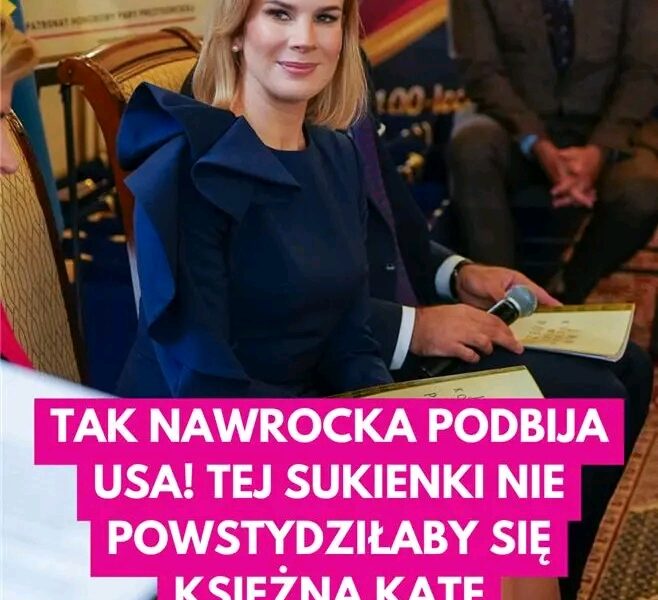 Marta Nawrocka znów udowodniła, że jest ikoną stylu? Nowa kreacja ...