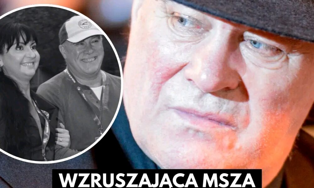 Wzruszająca msza pogrzebowa Edyty Rynkowskiej. Ryszard Rynkowski ...