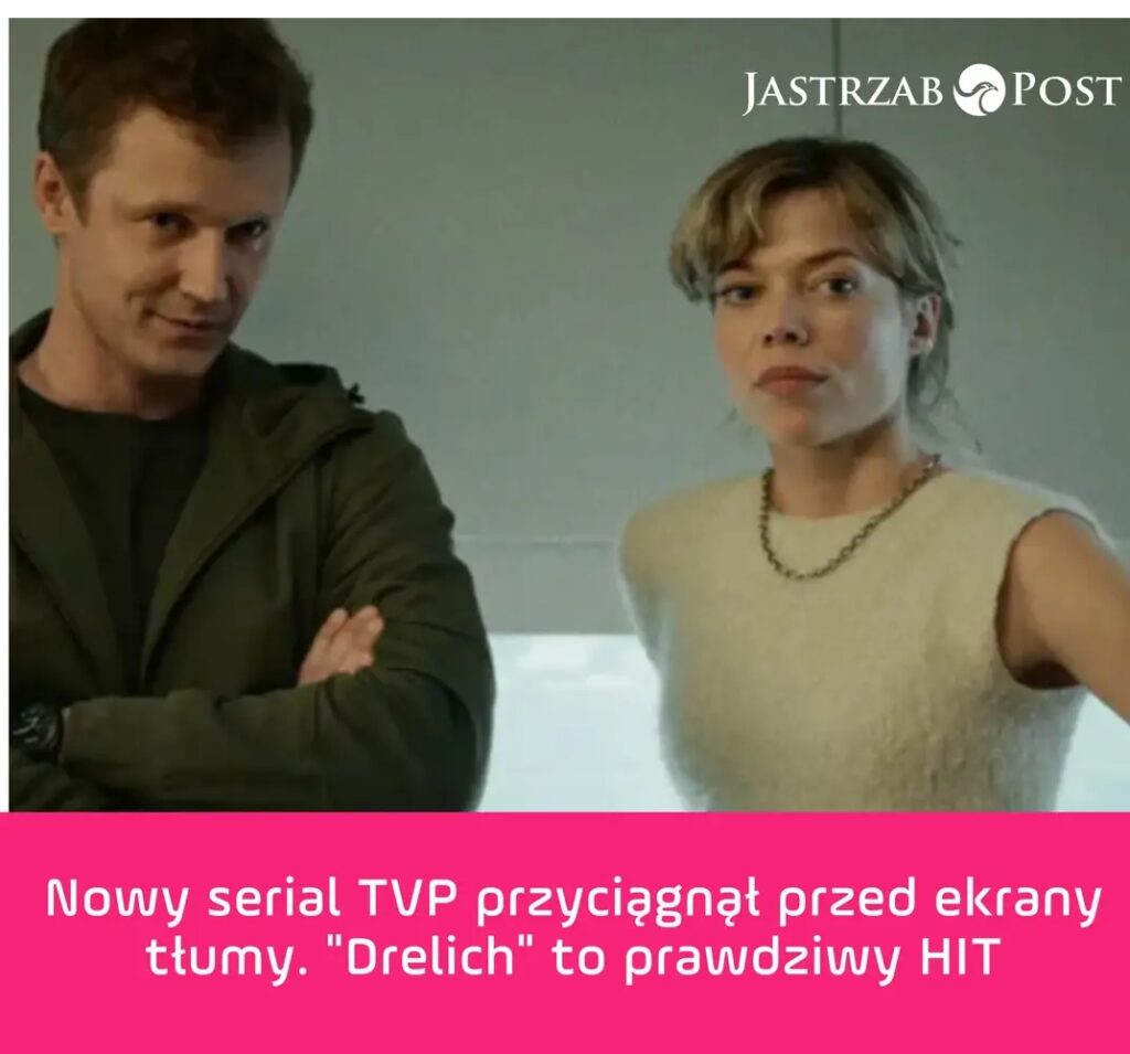 Nowy serial TVP przyciągnął przed ekrany tłumy. "Drelich" to prawdziwy ...