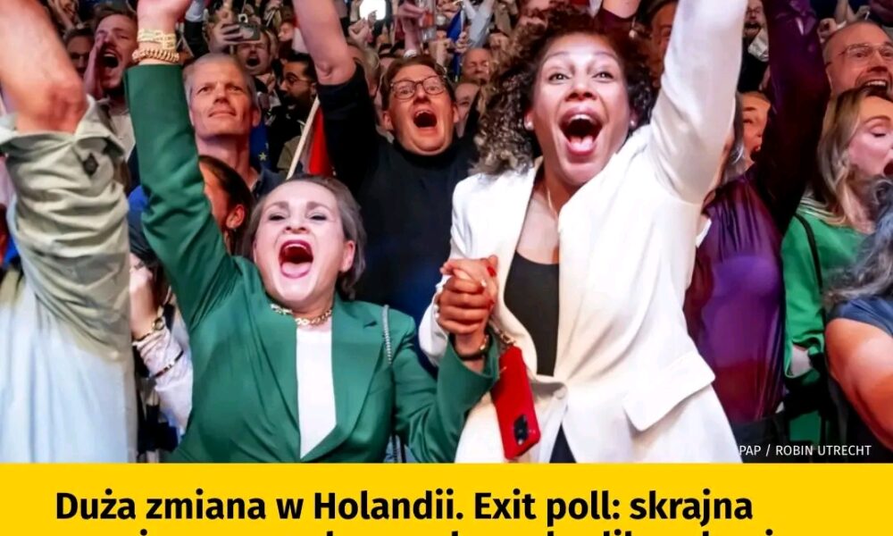 Duża zmiana w Holandii. Exit poll: skrajna prawica przegrała w wyborach ...