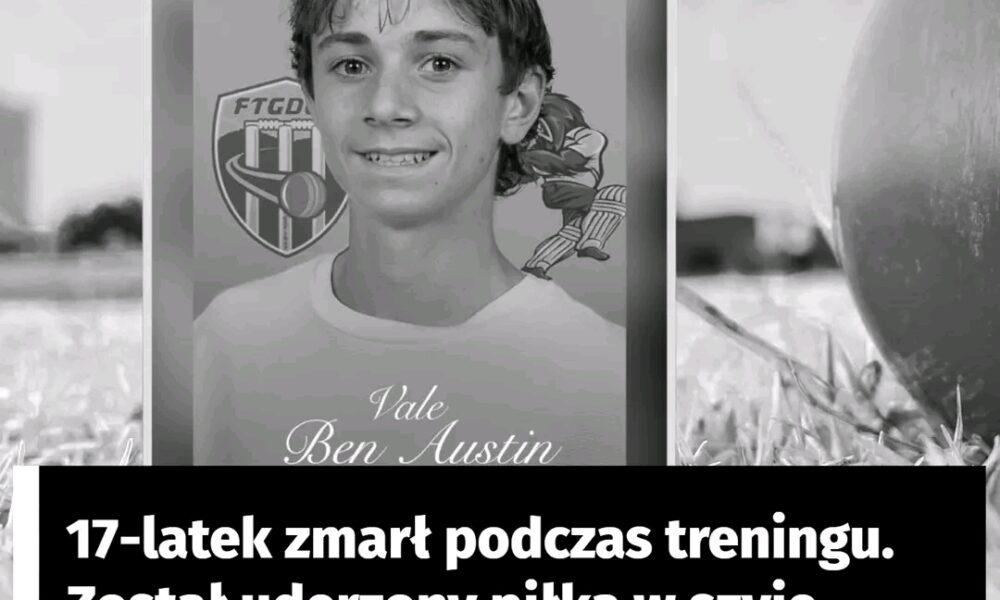 Nie żyje Ben Austin. 17-latek zmarł podczas treningu - USAtalkin