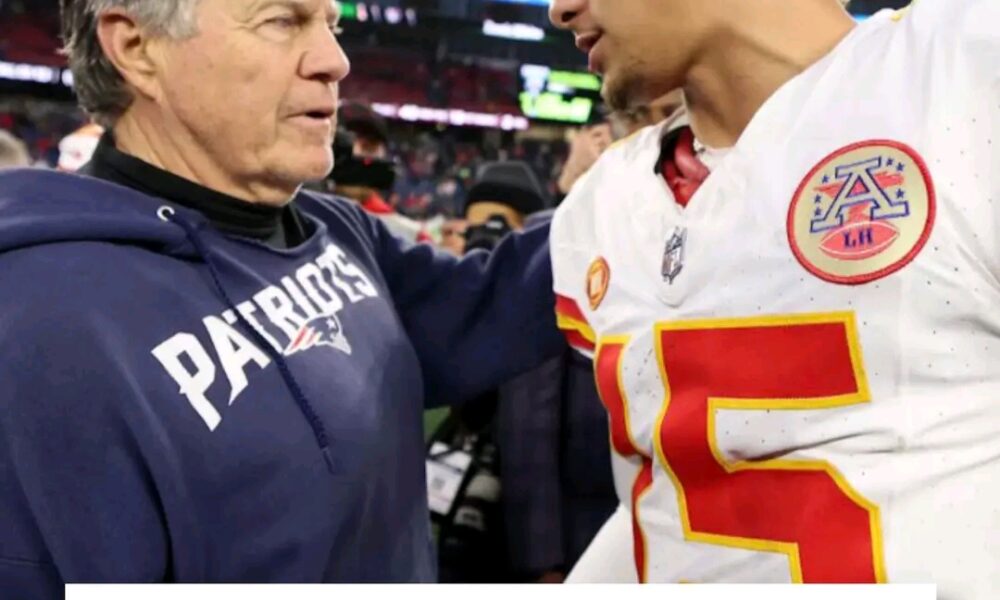JUST IN: Patrick Mahomes Reacting On Bill Belichick Not Being A First ...